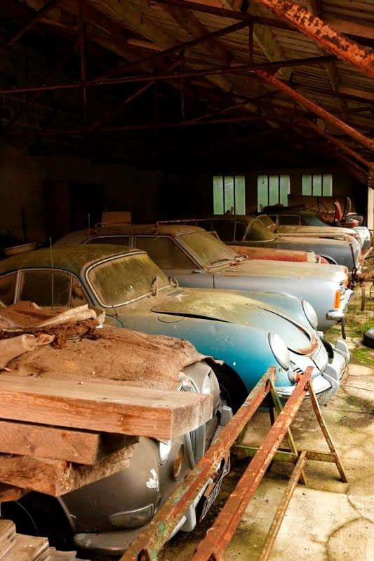 60 Rare Cars Worth Millions Found in French Countryside, Untouched for ...