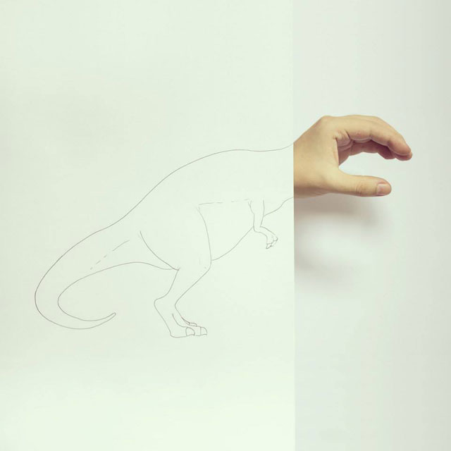 12 Clever Finger Doodles by Javier Perez - TwistedSifter