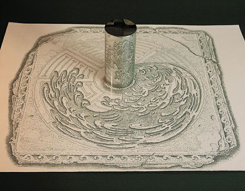 These Artworks Come to Life When You Place a Mirror On It - TwistedSifter