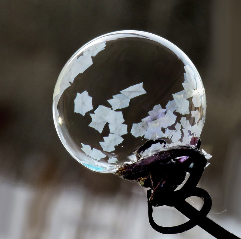 What Happens When You Blow Soap Bubbles in Freezing Cold Weather ...