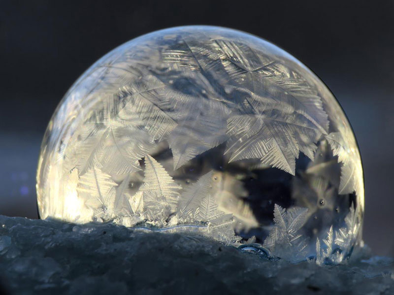 What Happens When You Blow Soap Bubbles in Freezing Cold Weather ...