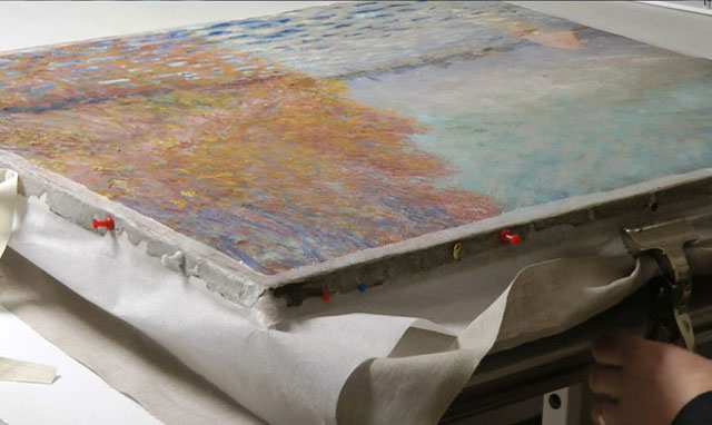 Repairing a $12 Million Monet After It Has Been Punched - TwistedSifter