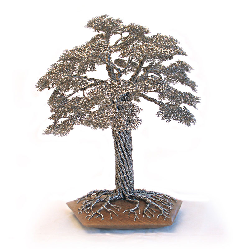 Wire Tree Sculptures by Clive Maddison - TwistedSifter