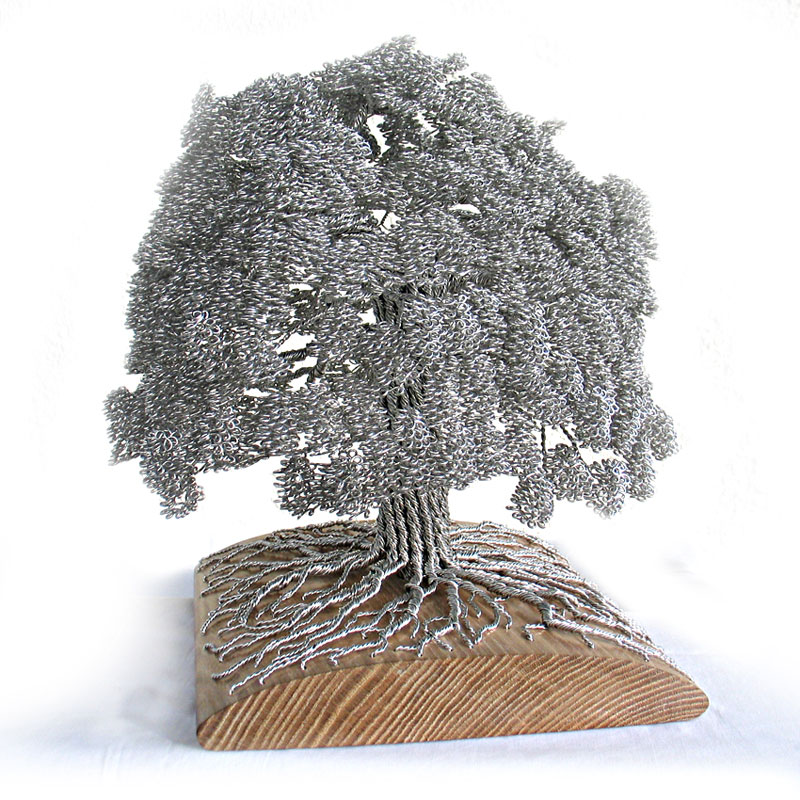 Wire Tree Sculptures by Clive Maddison - TwistedSifter