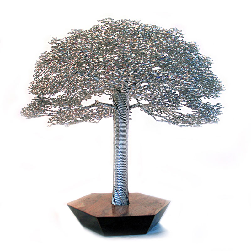 Wire Tree Sculptures by Clive Maddison » TwistedSifter