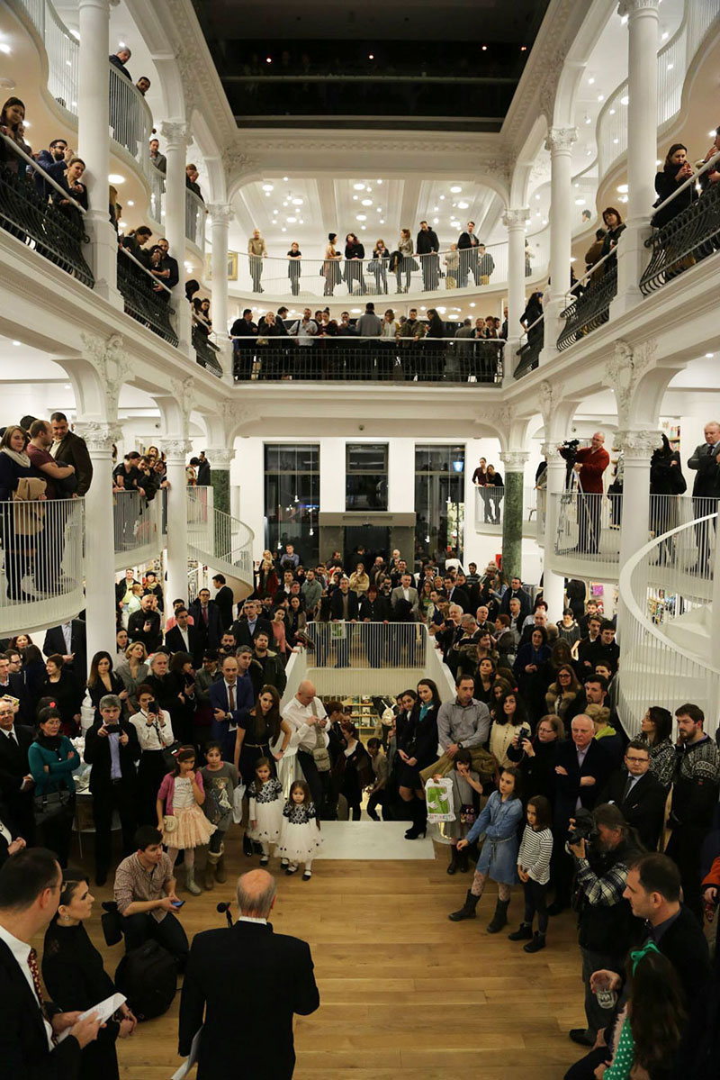 Bucharest Bookstore Opens in Beautifully Restored 19th Century Building ...