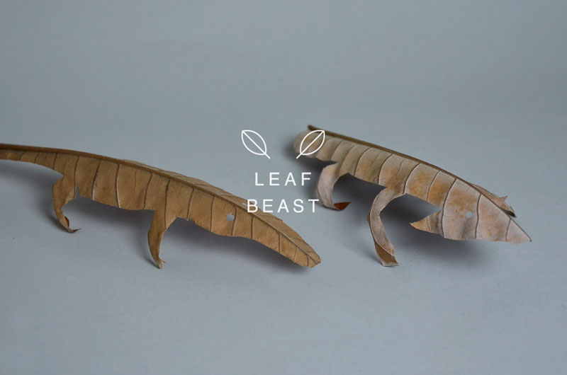 Leaf Beasts: Animal Sculptures Made from Dried Magnolia Leaves ...