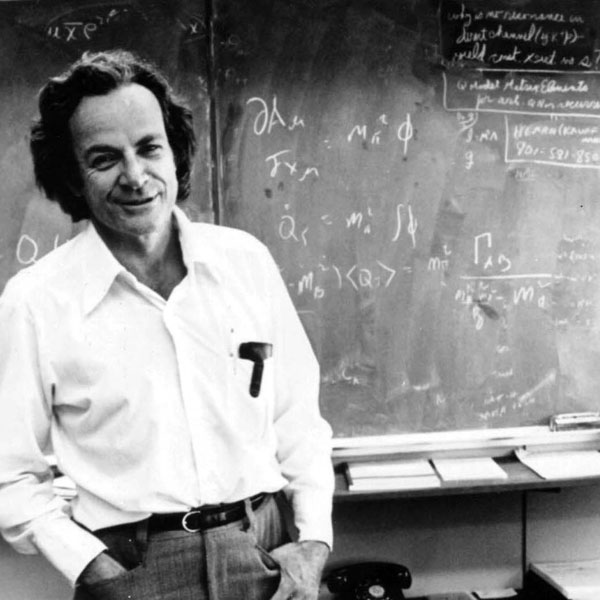 richard-feynman-portrait » TwistedSifter