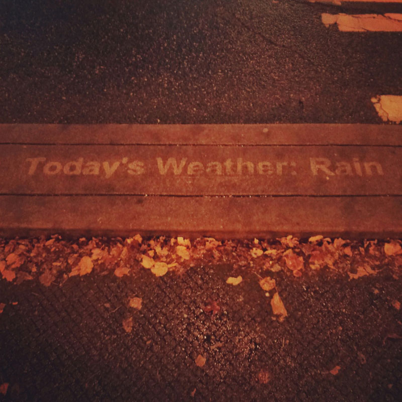 Street Art That Only Appears When It Rains » TwistedSifter