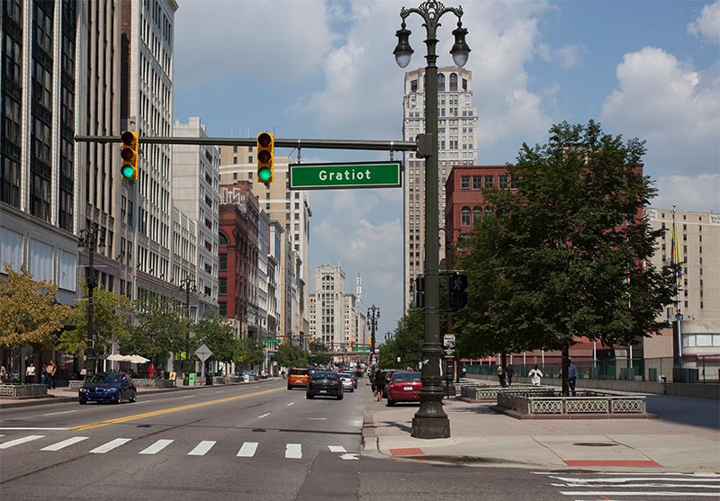 Historic Photos of Detroit and their Modern Day Equivalent » TwistedSifter