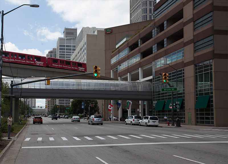Historic Photos of Detroit and their Modern Day Equivalent - TwistedSifter