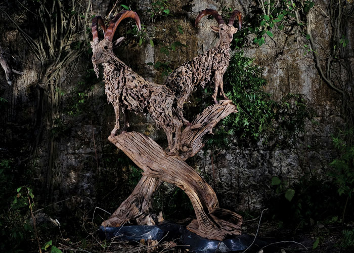 James Doran-Webb Makes Incredible Creatures Out of Driftwood » TwistedSifter