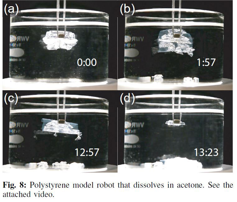 This Tiny Self-Folding Origami Robot can Walk, Swim and Degrade ...