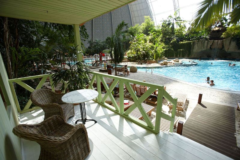 The Giant Waterpark Inside an Old German Airship Hangar - TwistedSifter