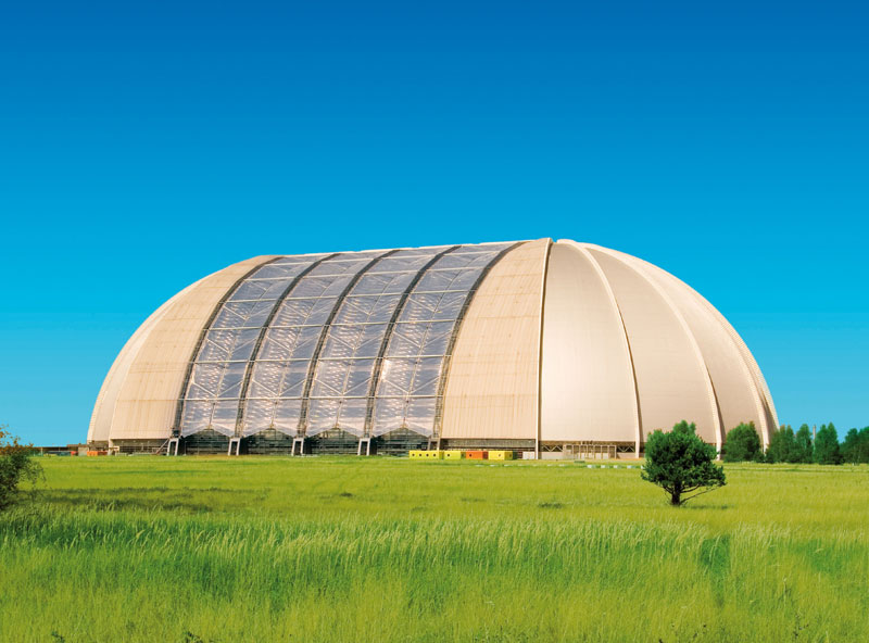 The Giant Waterpark Inside an Old German Airship Hangar - TwistedSifter