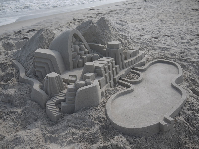 If Frank Gehry Made Sand Castles (10 Photos) » TwistedSifter