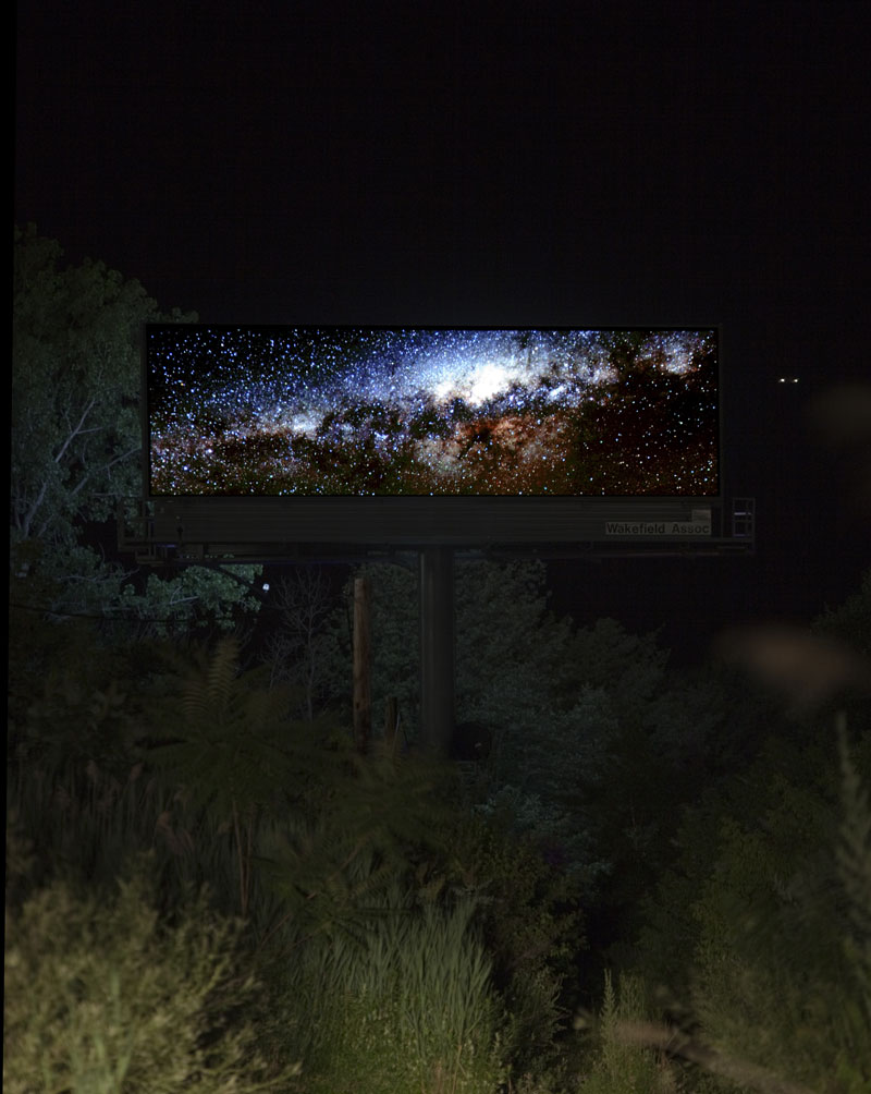 Artist Buys a Month of Digital Billboard Space to Display Nature Photos ...