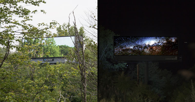 Artist Buys a Month of Digital Billboard Space to Display Nature Photos ...