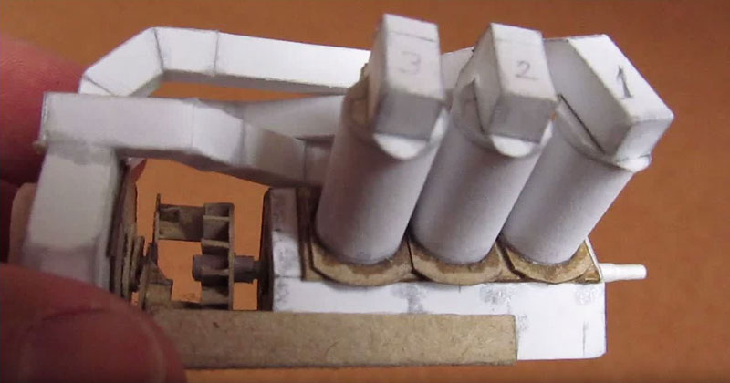 This Guy Made a Working V6 Engine Out of Paper » TwistedSifter