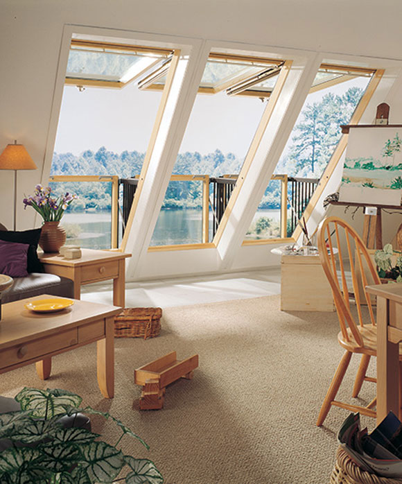 This Roof Window Can Transform Into a Small Balcony » TwistedSifter