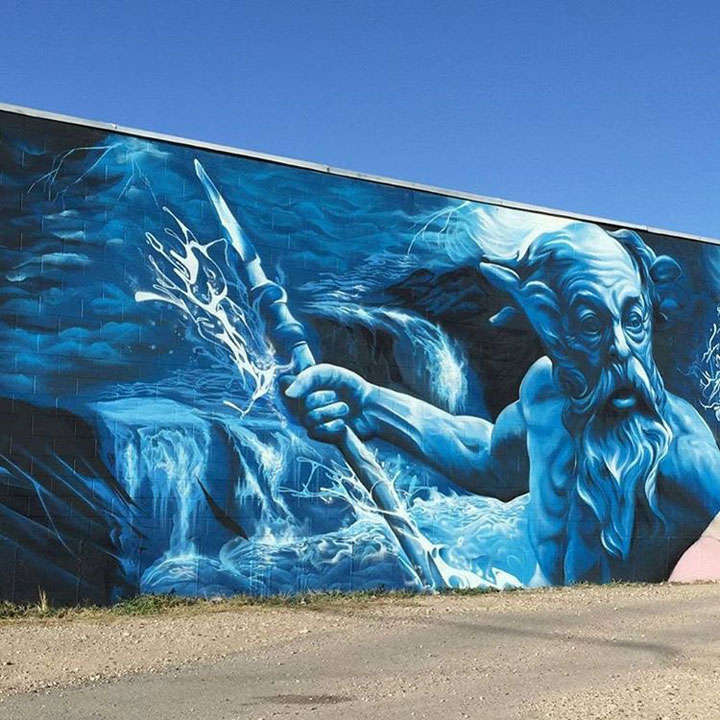 SRIL Completes Epic 100 Ft Mural in Salt Lake City » TwistedSifter