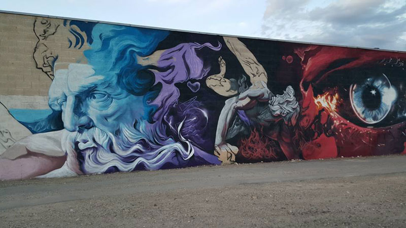 SRIL Completes Epic 100 Ft Mural in Salt Lake City - TwistedSifter
