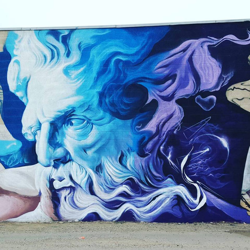 SRIL Completes Epic 100 Ft Mural in Salt Lake City - TwistedSifter