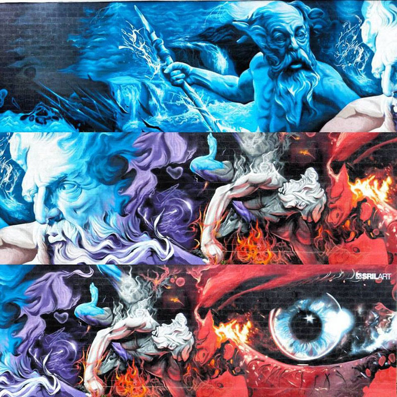 SRIL Completes Epic 100 Ft Mural in Salt Lake City - TwistedSifter