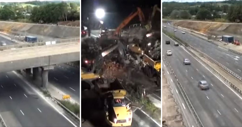 15 Second Timelapse of a 15 Hour Bridge Demolition » TwistedSifter