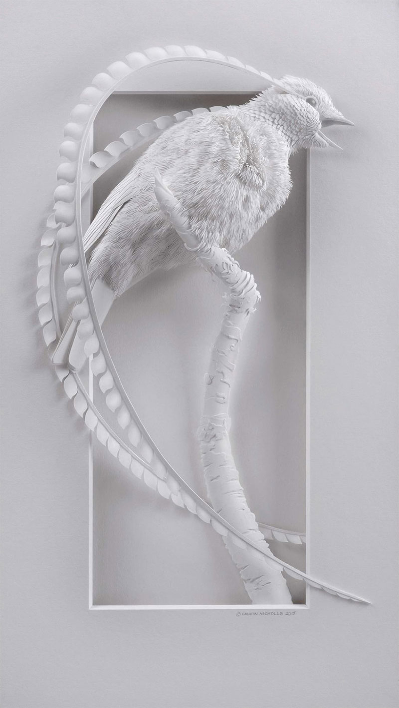 These Amazing Animal Sculptures Were Made from Carefully Cut Layers of ...