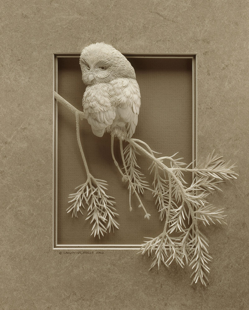 These Amazing Animal Sculptures Were Made from Carefully Cut Layers of ...