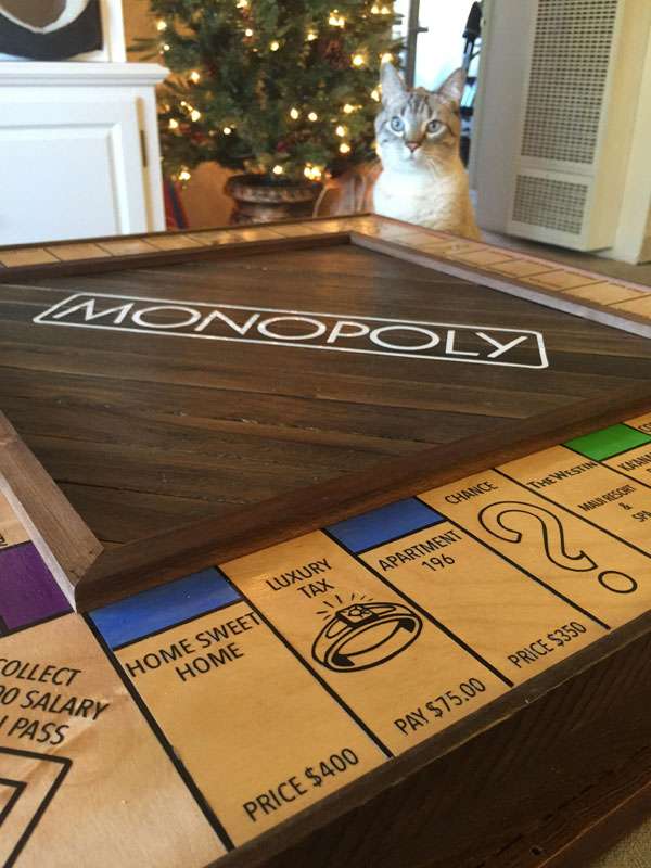 Guy Proposes With the Most Romantic Custom Monopoly Board Ever ...