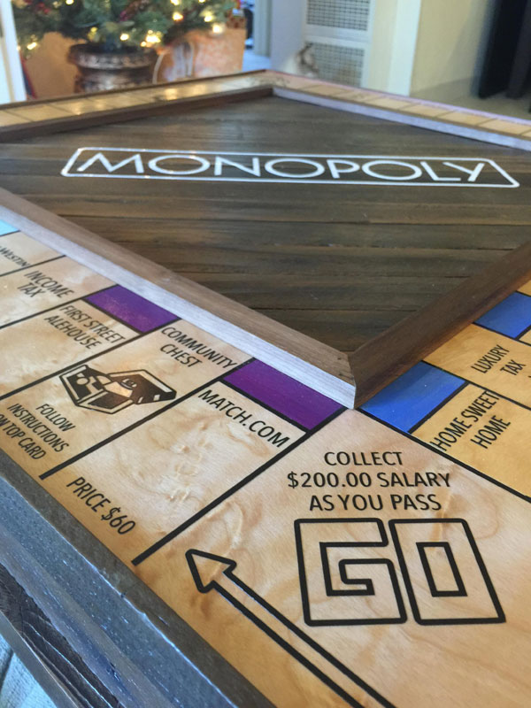 Guy Proposes With the Most Romantic Custom Monopoly Board Ever ...