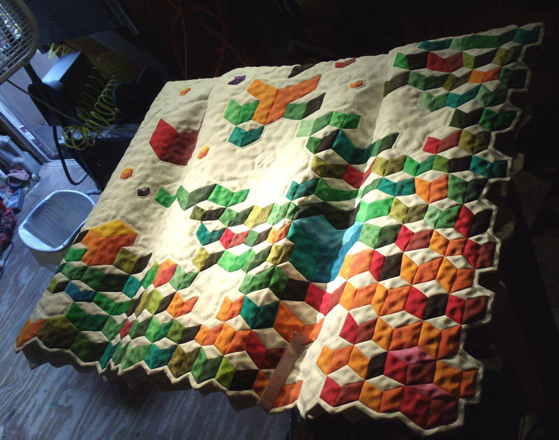 Fraser Smith Made These Beautiful Quilts... Out of Wood - TwistedSifter