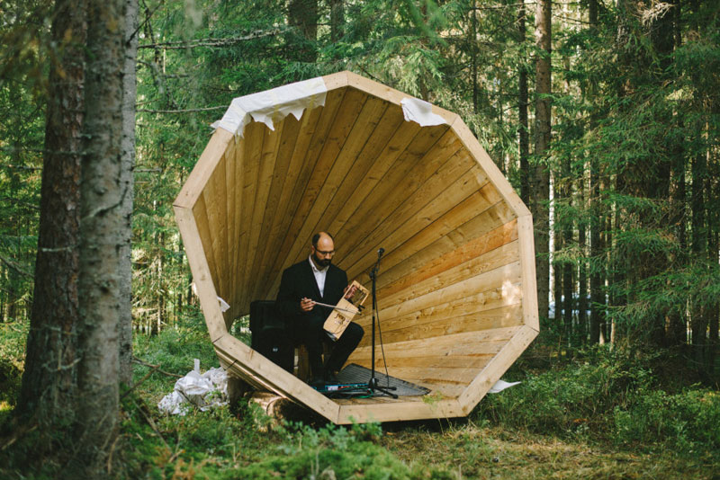 Someone Put Giant Megaphones in the Woods So You Can Listen to the ...