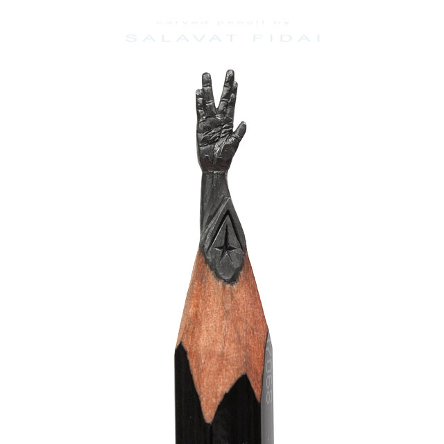 Miniature Sculptures Carved Onto the Tips of Pencils (21 Photos ...