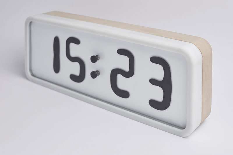Rhei: An Electro-Mechanical Clock with a Liquid Display » TwistedSifter