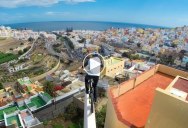 Danny MacAskill Goes Rooftopping in Spain—on his Bike » TwistedSifter