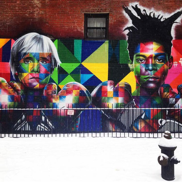The Kaleidoscope Street Art Portraits of Eduardo Kobra (24 Photos ...