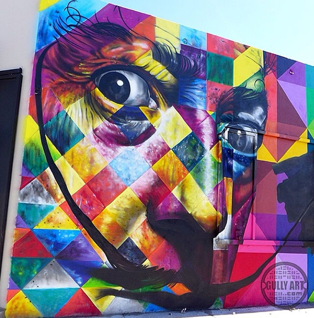 The Kaleidoscope Street Art Portraits of Eduardo Kobra (24 Photos ...