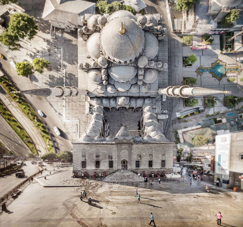 Artist Turns His Photos of Istanbul Into Inception-like Dreamscapes (12 ...