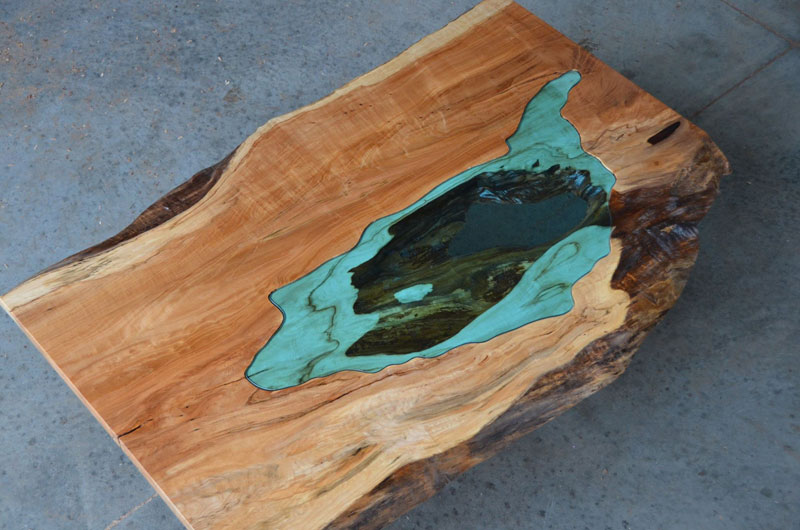 Gregory Klassen Transforms Knots and Live Edges Into Rivers and Lakes ...