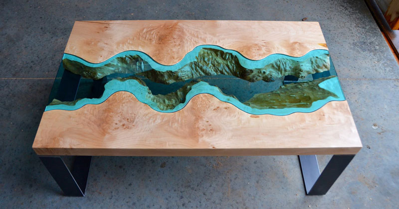 Gregory Klassen Transforms Knots and Live Edges Into Rivers and Lakes ...
