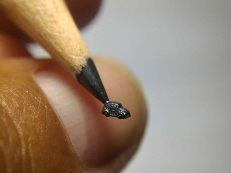 Just the Entire Alphabet Carved Into Mechanical Pencil Lead (17 Photos) » TwistedSifter
