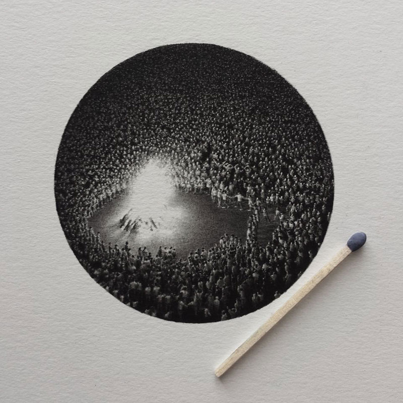 Amazingly Detailed Miniature Pencil Drawings by Mateo Pizarro ...