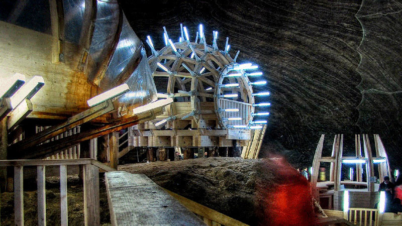 17th Century Romanian Salt Mine Gets Converted Into Wild Tourist ...