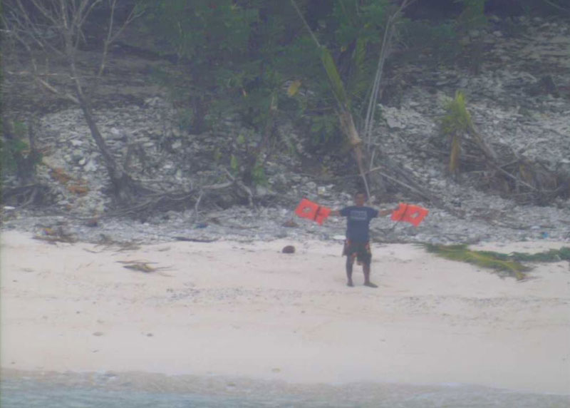 Aircraft Spots HELP Sign on Beach, Rescues 3 Men Stranded on Remote ...