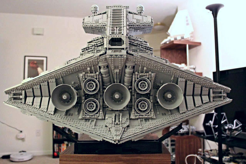 Guy Builds Amazing Lego Star Destroyer With Three-Level Interior ...