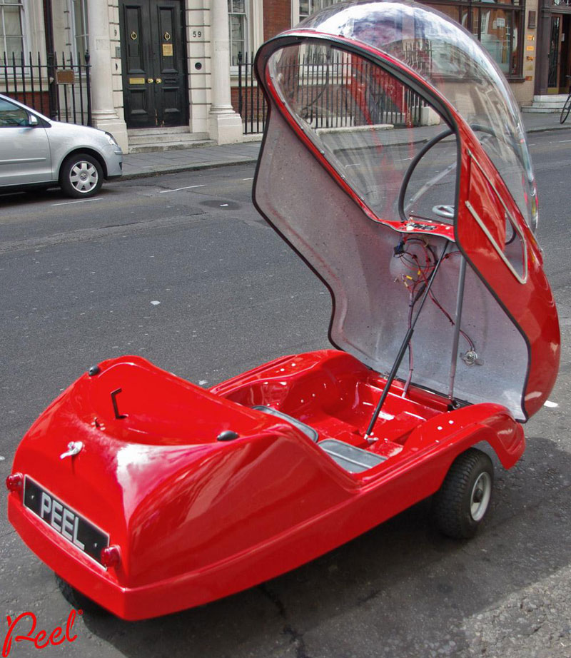 Built in 1962, the World’s Smallest Car has One Door, One Headlight and ...