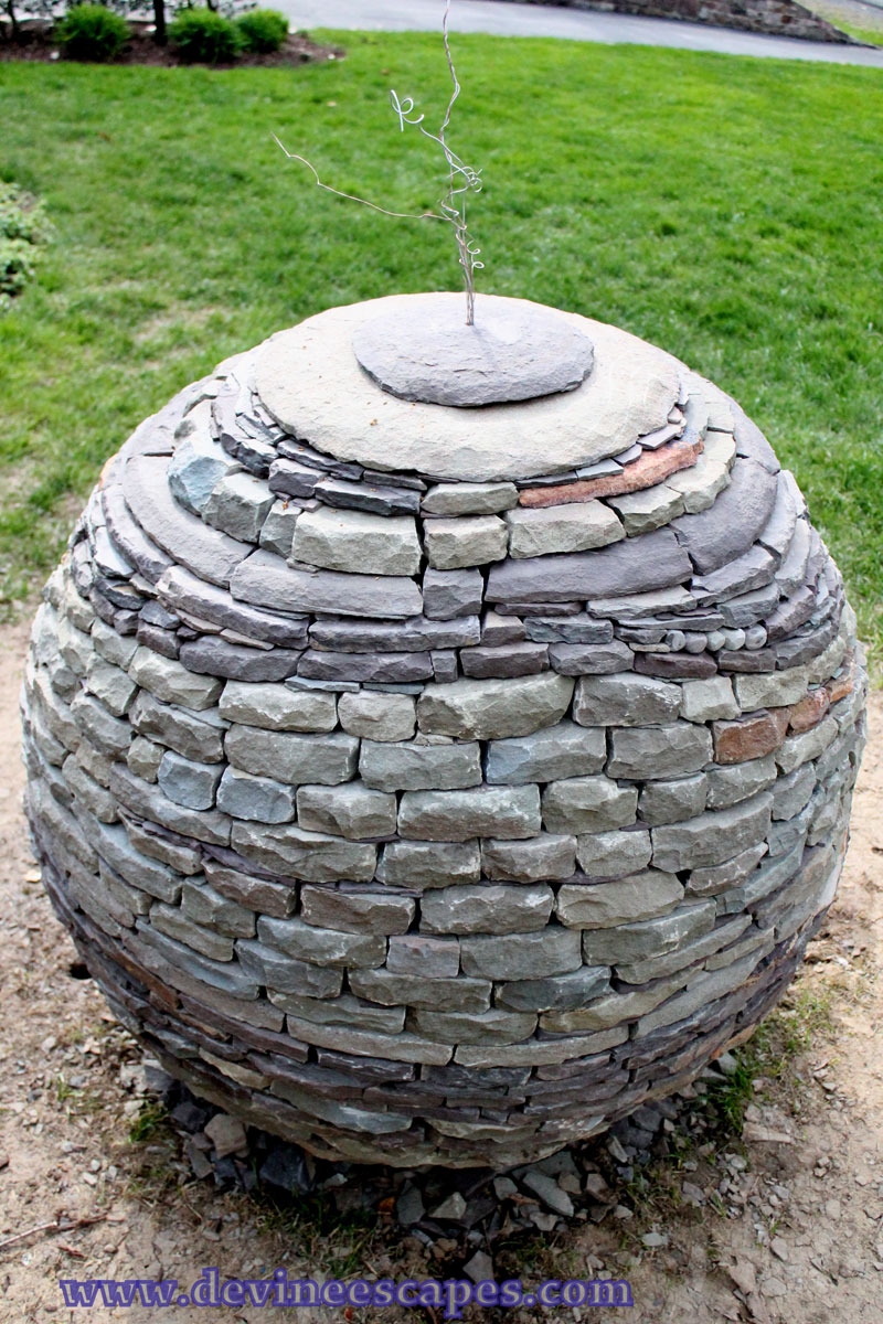 Amazing Dry Stone Garden Spheres by Devin Devine » TwistedSifter